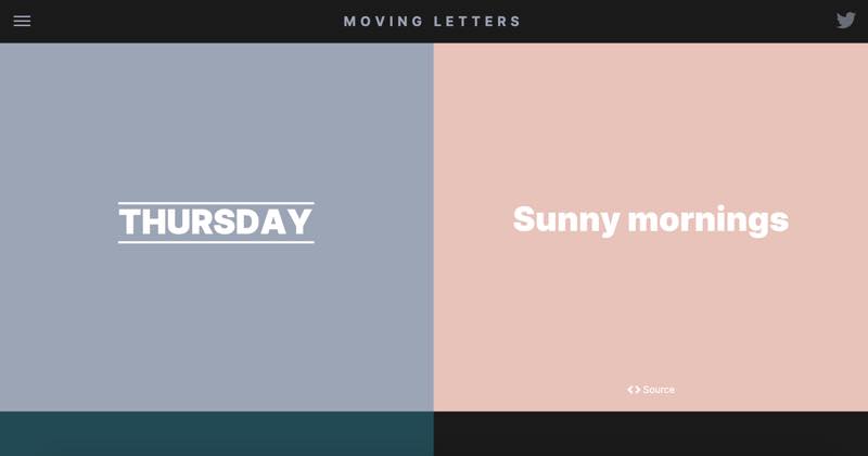 様々なテキスト・アニメーションを実装できる MOVING LETTERS の紹介 | Zoomy (ズーミー)